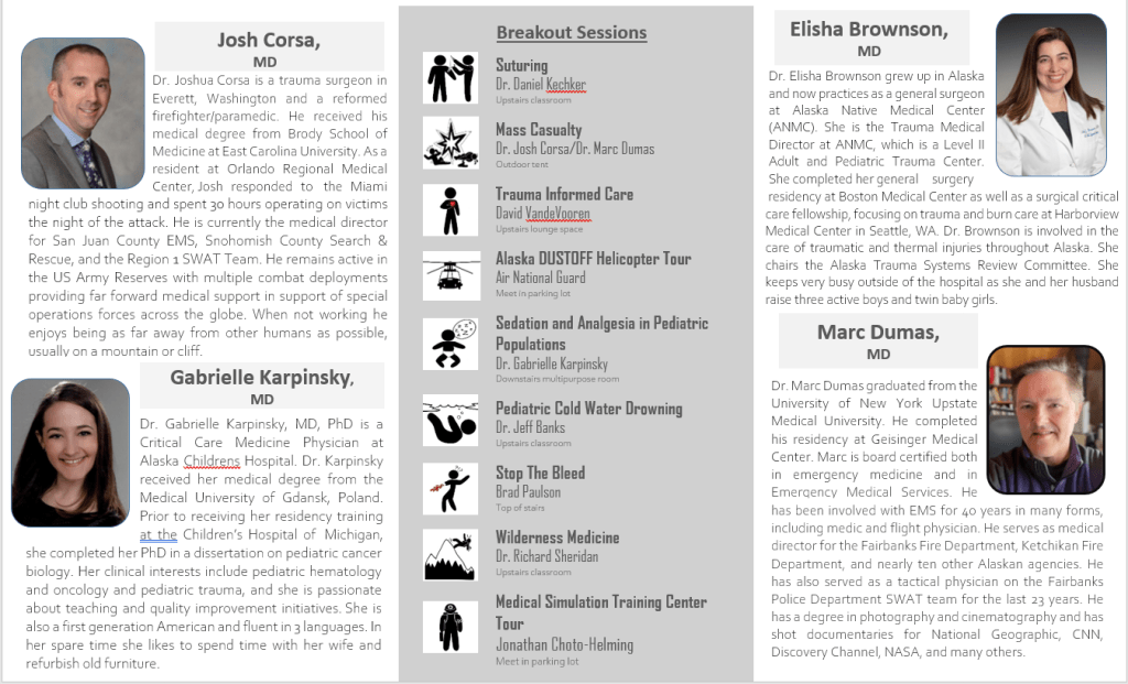 Trauma Con Past – Alaska Interior Trauma Conference